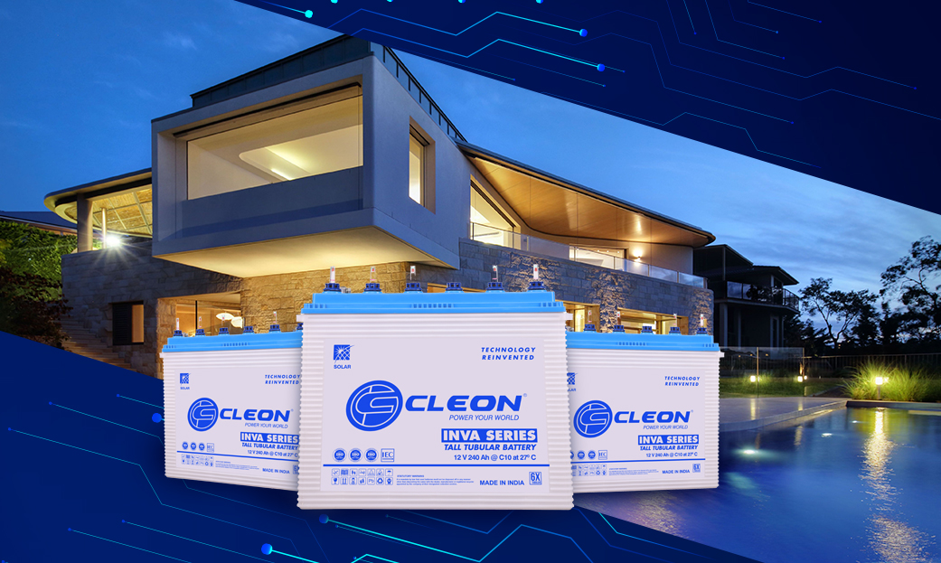 Inverter Tubular Battery - Cleon